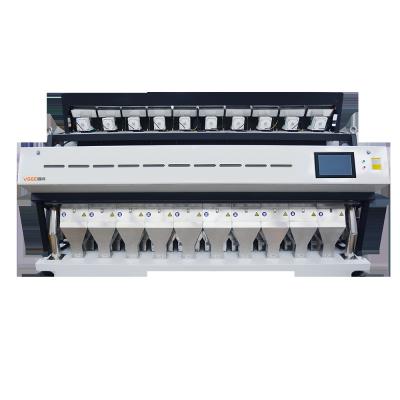China 220V 640 Channel Rice Color Sorter Machine 7-10 t/h High Speed Grading for sale