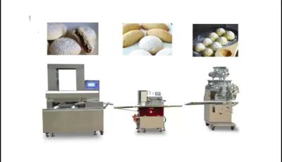 China 304 Stainless Steel Mooncake Maamoul Making Machine 30-120pcs/Min 1.3kw for sale