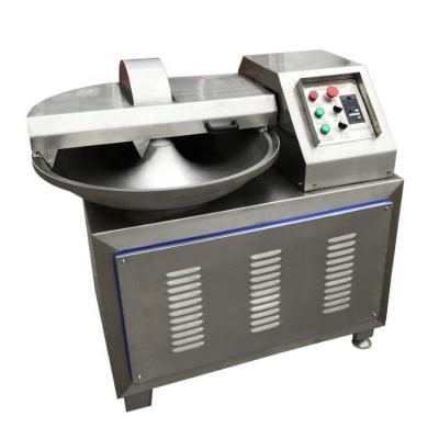 China Food Grade Stainless Steel Vacuum Meat Bowl Cutter Chopper Mixer 13.17kW 380V 60kg for sale
