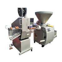 China Industrial Vacuum Meat Filler Sausage Stuffer 6500kg/h 220L Hopper for sale