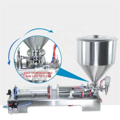 China Pneumatic Paste Filling Machine 5-100ml Stainless Steel for Food Cosmetic Chemical for sale
