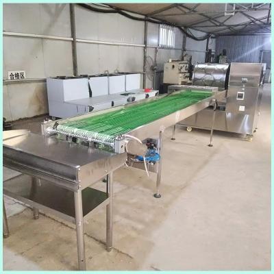 China Full Automatic Spring Roll Machine 120 Pcs/Min with Custom Molds and Electric Heating for sale