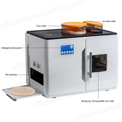 China Automatic Dumpling Gyoza Skin Machine 220V 1800W Roti Chapati Wrapper Maker for sale