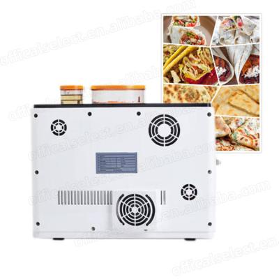 China Industry Small Tabletop Corn Tortilla Press Bread Maker Roti Chapati Make Machine for Restaurant for sale