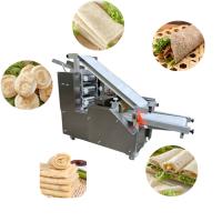 China Stainless Steel Snack Food Machinery 1250x450x1050mm 220V Electric Roti Pizza Dough Maker for sale