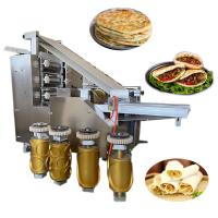 China PLC Control Automatic Roti Making Machine Chapati in Wooden Case with 2.2W Power Consumption for sale