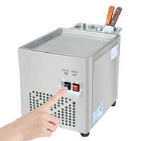 China RuiKong RTO-1 Double Pan Fried Ice Cream Roll Machine 220V 2.2W CE ISO for sale