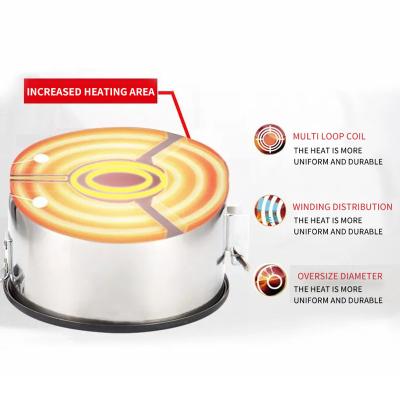 China Commercial Popcorn Machine 220V 1300W Stainless Steel Automatic Vending Popcorn Maker for sale