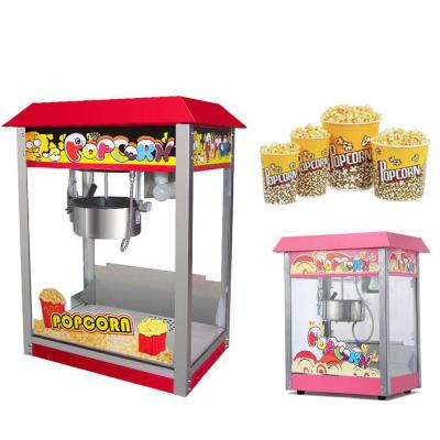 China RuiKong BJLJ-2 PLC Controlled Commercial Popcorn Machine 220V 1300W Stainless Steel for sale