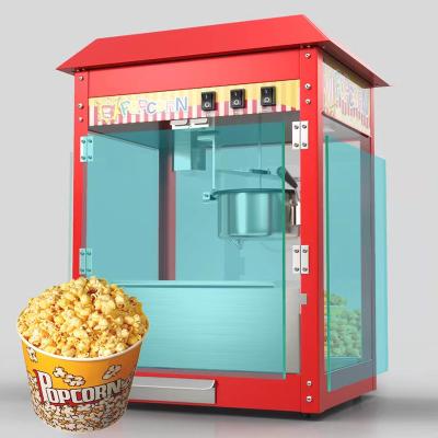 China RuiKong BJLJ-2 Commercial Popcorn Machine 1300W 220V PLC Control Stainless Steel for sale