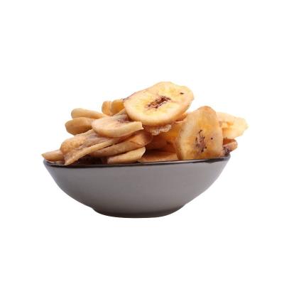 China Small Scale Banana Chips Production Line 50-100kg/h Peeling Slicing Frying Packing Machine for sale