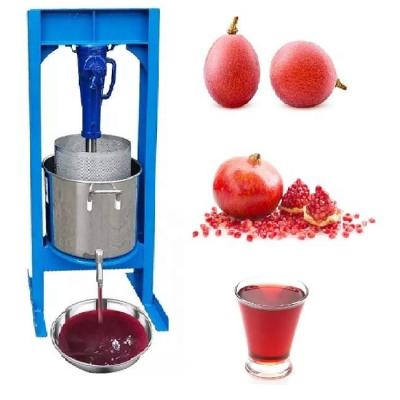 China Commercial Hydraulic Cold Press Juicer 304 Stainless Steel 8L to 98L Capacity Industrial Orange Juice Extractor for sale