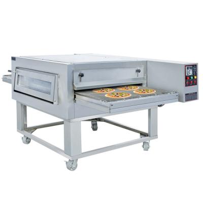 China Commercial Electric Conveyor Belt Pizza Oven 2800PA for 18 Inch Baking for sale