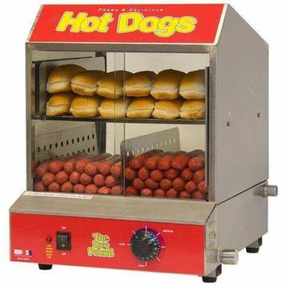 China Supertise PLC Hot Dog Steamer Machine Commercial Electric Warmer 25kg 470x473x675mm for sale