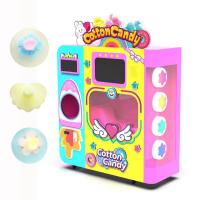 China 110v-220v Fairy Floss Vending Machine For Amusement Park for sale