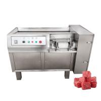 China Commercial Automatic Stainless Steel Meat Slicing Machine 500-900kg Output 3.2-3.7kw for sale