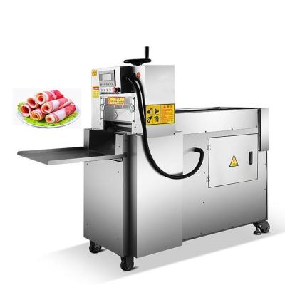 China Fully Automatic 304 Stainless Steel Electric Industrial Frozen Meat Cutter 120kg for sale