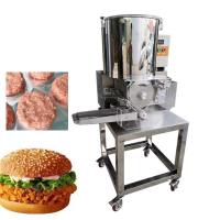 China Stainless Steel Automatic Burger Patty Forming Machine 2100pcs/h 105mm for sale