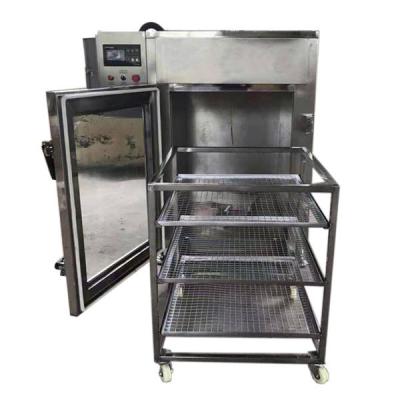 China Multifunctional 100kg Commercial Fish Smoking Machine Stainless Steel 220V for sale