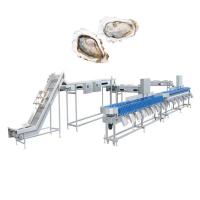 China Stable Performance Fish Processing Machine Crawfish Oyster Sorting Machine 8+1 Level 220V for sale