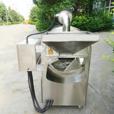 China 1500W Commercial Peanut Cashew Roaster 100kg Capacity Electric Nut Roasting Machine for sale