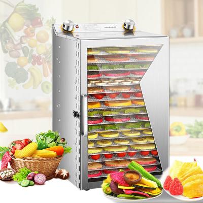 China Stainless Steel Electric Food Dehydrator 8-20 Layers 110V 220V for Fruits Vegetables for sale