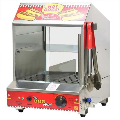 China Commercial Hot Dog Steamer Bun Heater 1000W Roller Vending Machine Custom Size for sale