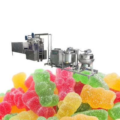 China Full Automatic Gummy Bear Making Machine 380V 300kg/h Customizable Depositing Line for sale