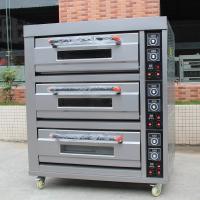 China Commercial Bakery Deck Oven 1310x1050x1700mm 220V Electric French Bread Baking Oven for sale