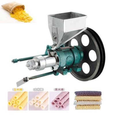China 4kw Automatic Corn Puffing Machine Snacks Extrusion Making Machine 500-600rpm Cereals Puffs Extruder for sale