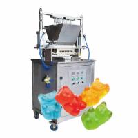 China Semi Automatic Gummy Bear Machine 3KW Intelligent Control System Candy Depositor for sale