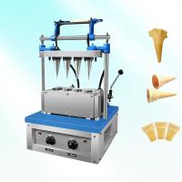 China Industrial Electric Ice Cream Cone Maker Automatic Waffle Cup Machine 110V 220V for sale