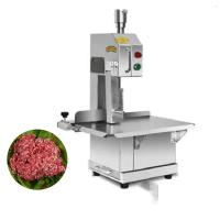 China Stainless Steel Fresh Frozen Meat Cutting Machine 220V 110V Multifunctional for sale