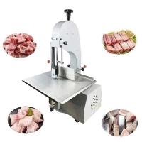 China Stainless Steel Fresh Frozen Meat Cutting Machine 220V Customizable Weight Food Processing Equipment for sale