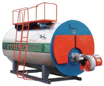China WNS  horizontal fuel  gas steam  boiler for sale