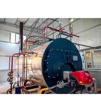 China WNS 12 Ton Steam Boiler 12000 Kg/hr 10 Bar Gas Diesel Heavy Oil Fired for sale