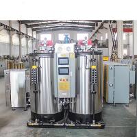 China LSS Series 500 kg Gas Oil Fired Steam Boiler 0.4 Mpa for Industrial Laundry for sale