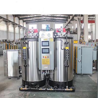 China LSS Series 500 kg Gas Oil Fired Steam Boiler 0.4 Mpa for Industrial Laundry for sale