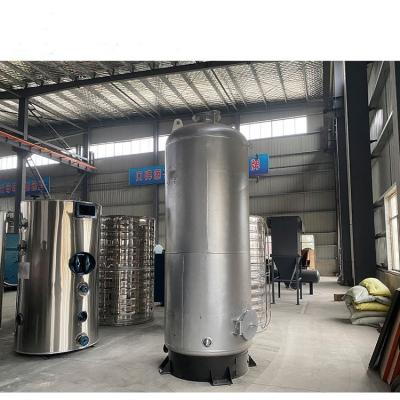 China Biomass Firewood Fired Vertical Steam Boiler 1000kg/h 0.7Mpa Low Pressure for sale