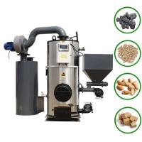 China Vertical 100-1500kg Wood Biomass Straw Steam Boiler 0.4-0.7MPa 150-170°C for sale