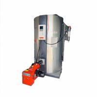 China Vertical Gas Oil Dual Fuel Boiler 1 Ton Steam Boiler for Cement Block Curing 200-1000kg for sale