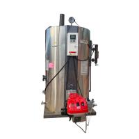 China Vertical Gas Oil Dual Fuel Boiler 1 Ton Steam Boiler for Cement Block Curing 200-1000kg for sale