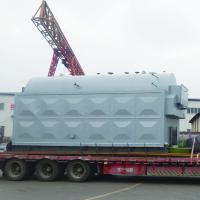 China DZH Biomass Fired Steam Boiler 1 Ton Automatic Vertical Boiler for Rice Mill for sale
