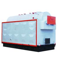 China DZH Biomass Fired Steam Boiler 1 Ton Automatic Vertical Boiler for Rice Mill for sale