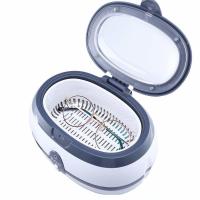 China 40KHz Small Ultrasonic Cleaner 600ml Mini Jewelry Cleaner 35W For Jewelry Glasses Watch Dentures for sale