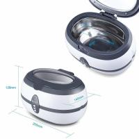 China 40KHz Small Ultrasonic Cleaner 600ml Mini Jewelry Cleaner 35W For Jewelry Glasses Watch Dentures for sale