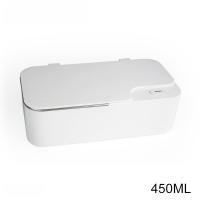 China 18w Ultrasonic Jewelry Cleaner 450ml Ultrasonic Glasses Cleaner 48kHz for sale
