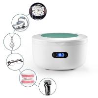 China 750ml Ultrasonic Denture Cleaning Machine 40kHz Jewelry Cleaner Machine 35W With Digital Timer for sale