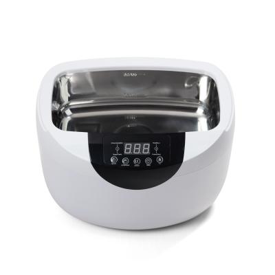 China 40KHz Household Ultrasonic Cleaner 2.5 Liter Ultrasonic Jewelry Cleaner Machine 65W With Heating and Degas Function for sale