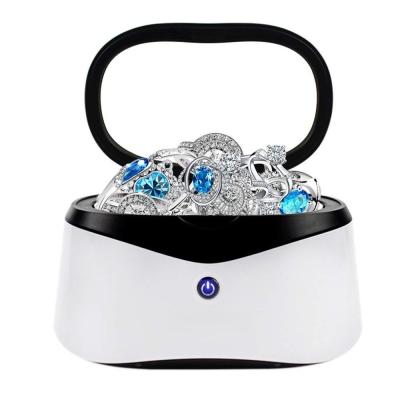 China Household Mini Ultrasonic Cleaner 60Hz 50Hz Compact Ultrasonic Jewelry Cleaner for sale